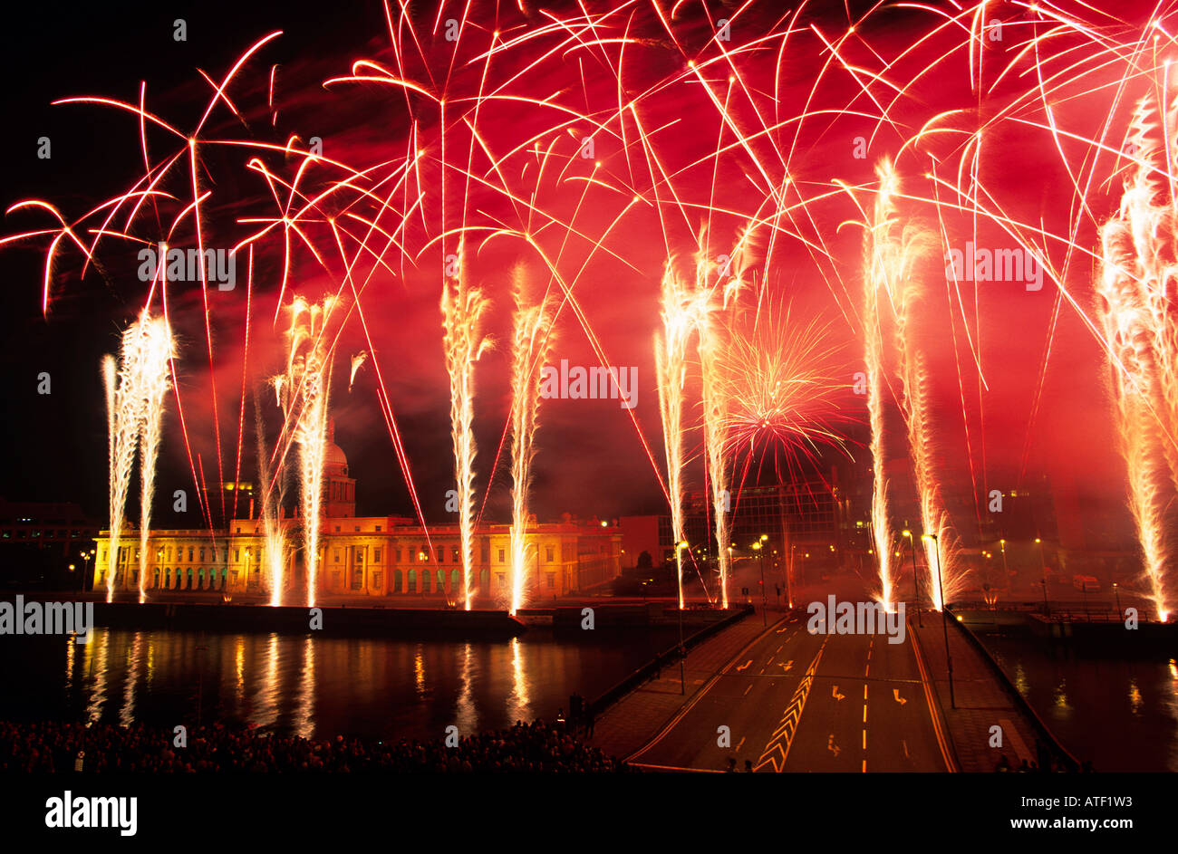 Dublin and fireworks hi-res stock photography and images - Alamy