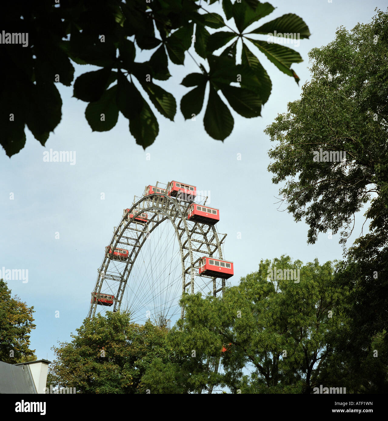 A Ferris wheel, Vienna, Austria Stock Photo - Alamy