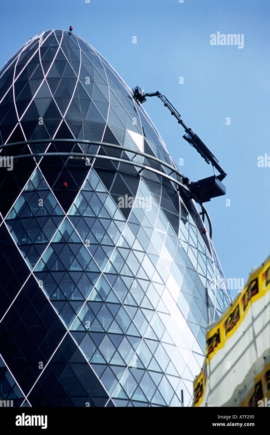 Swiss RE Building City of London Stock Photo - Alamy