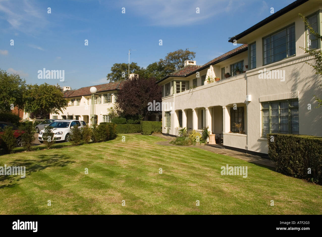 Colebrook Close West Hill, Putney Heath, London 2006 Art deco 1930s ...