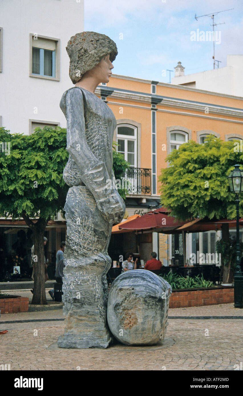 Statue of King Sebastian Stock Photo - Alamy