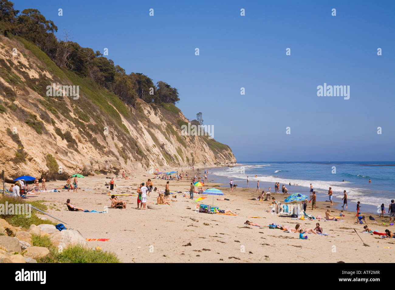 Hendry's Beach, Arroyo Burro County Beach Park, Santa Barbara, USA ...