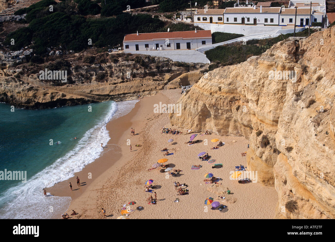 Beach at Praia do Benagil Stock Photo - Alamy
