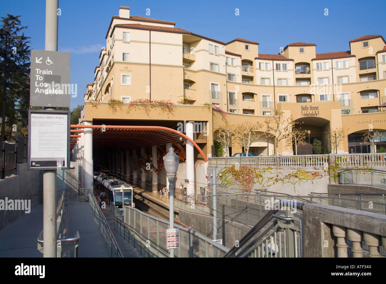 Memorial Park Station, Metro Gold Line, Pasadena, Los Angeles County ...