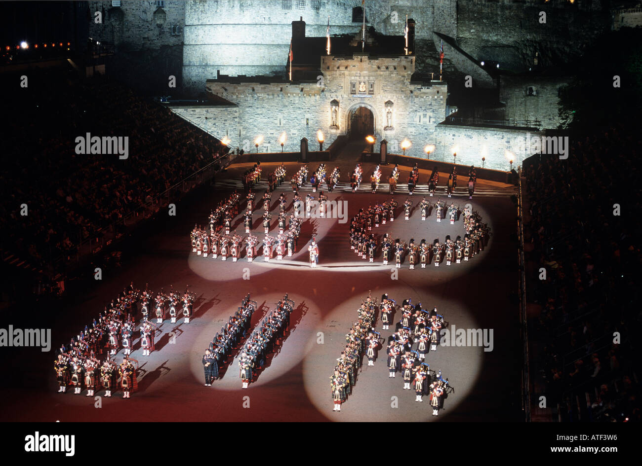 Edinburgh Castle Pipe bands celebrate the Queen s Jubilee on the ...