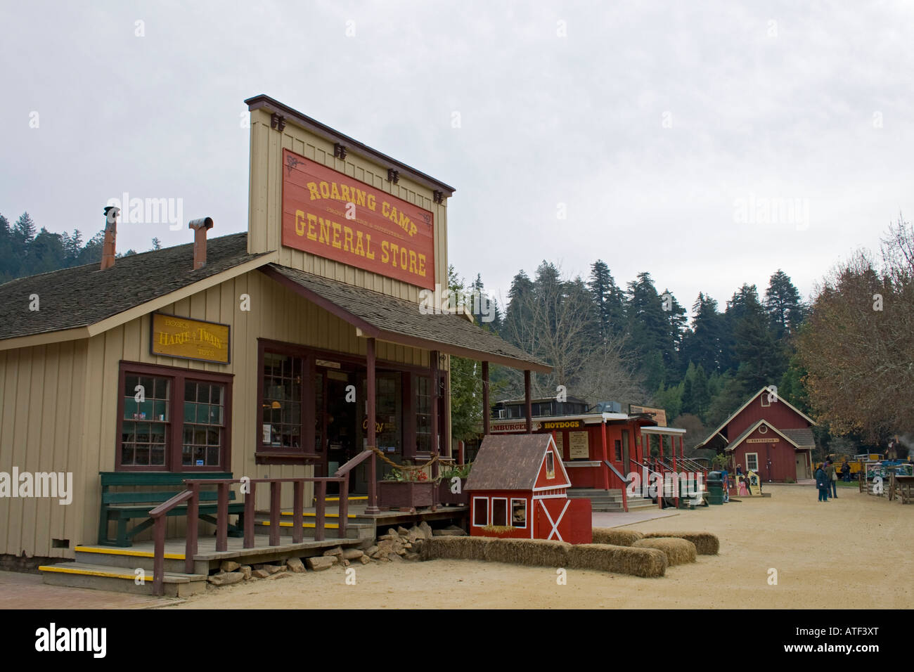 Roaring camp railroads santa cruz hi-res stock photography and images ...