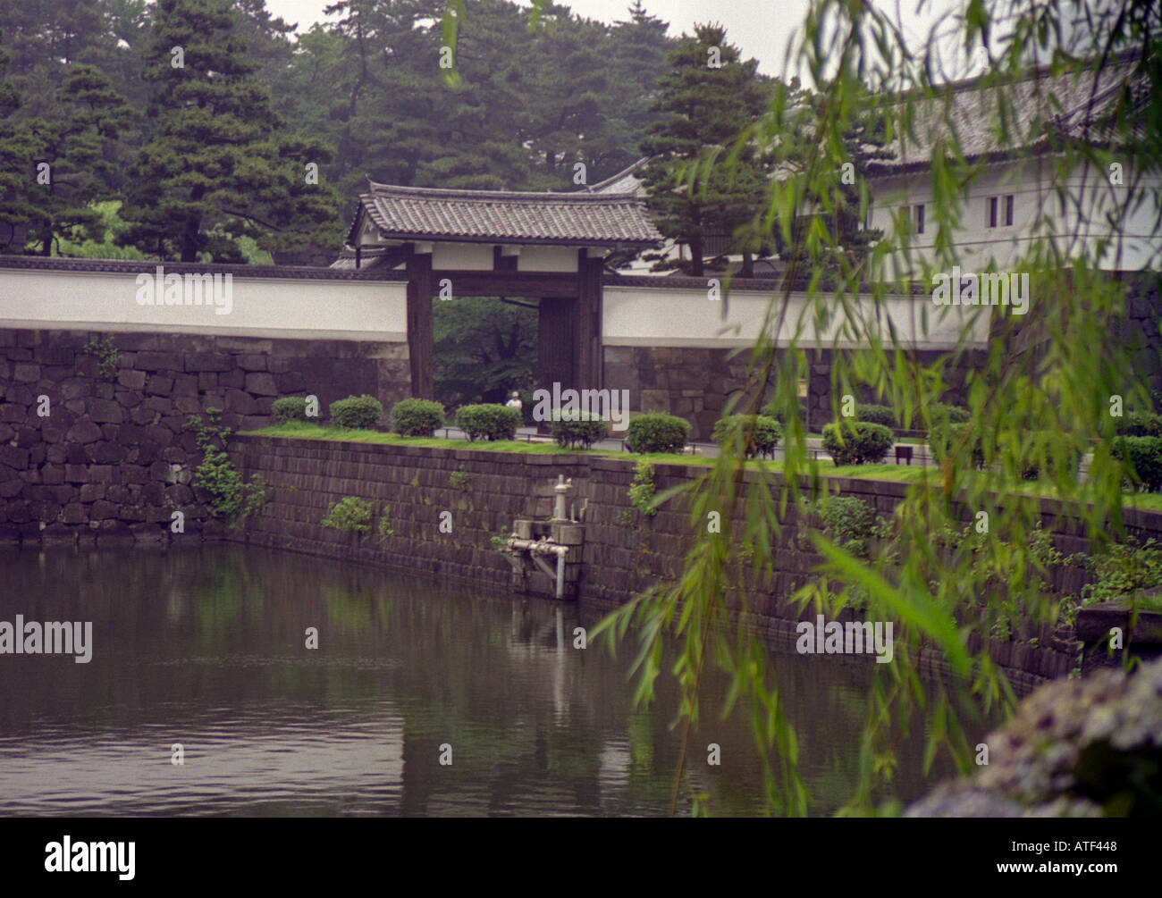 View characteristic tradition entrance door bridge wall tree plant ...