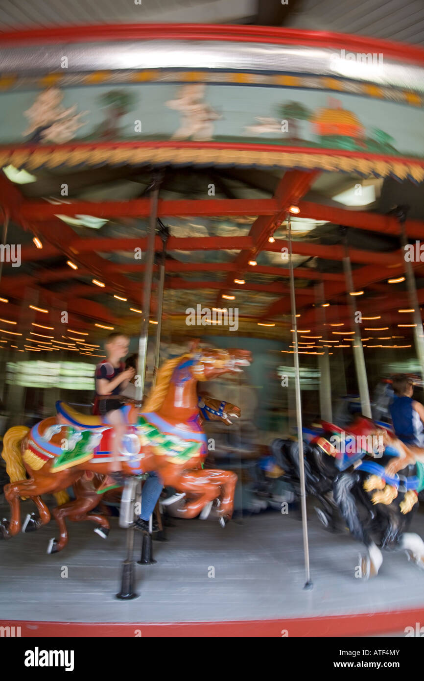 Carousel, Central Park, Manhattan, New York Stock Photo - Alamy