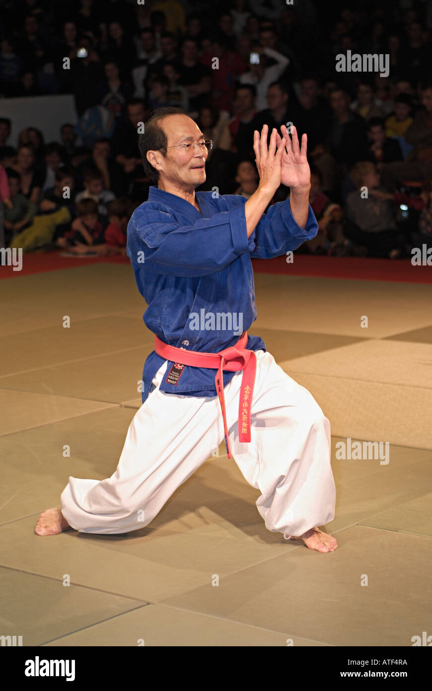 Nanbudo Martial Arts Yoshinao Nanbu Founder of Nanbudo Demonstrates ...