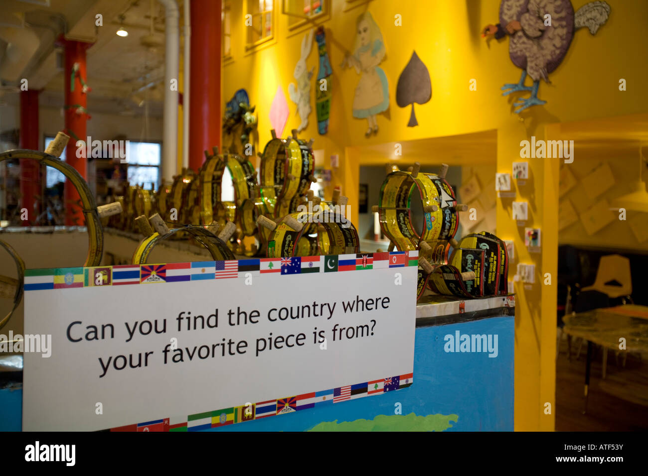 Children's Museum of the Arts, SoHo, Manhattan, New York Stock Photo ...