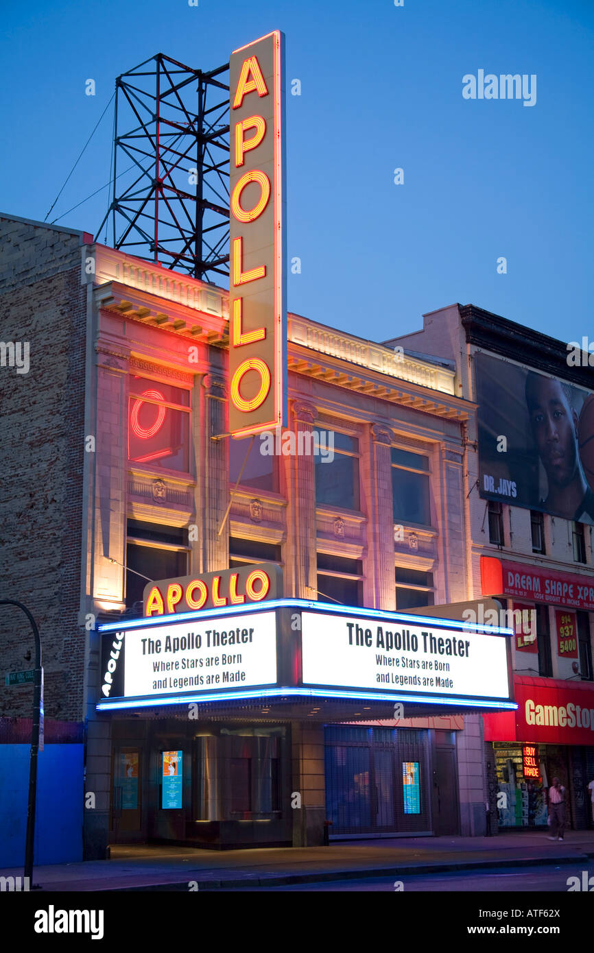 Historical apollo theater hi-res stock photography and images - Alamy