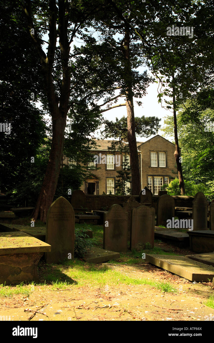 Haworth Cemetery and Bronte Parsonage Museum, Haworth, West Yorkshire ...