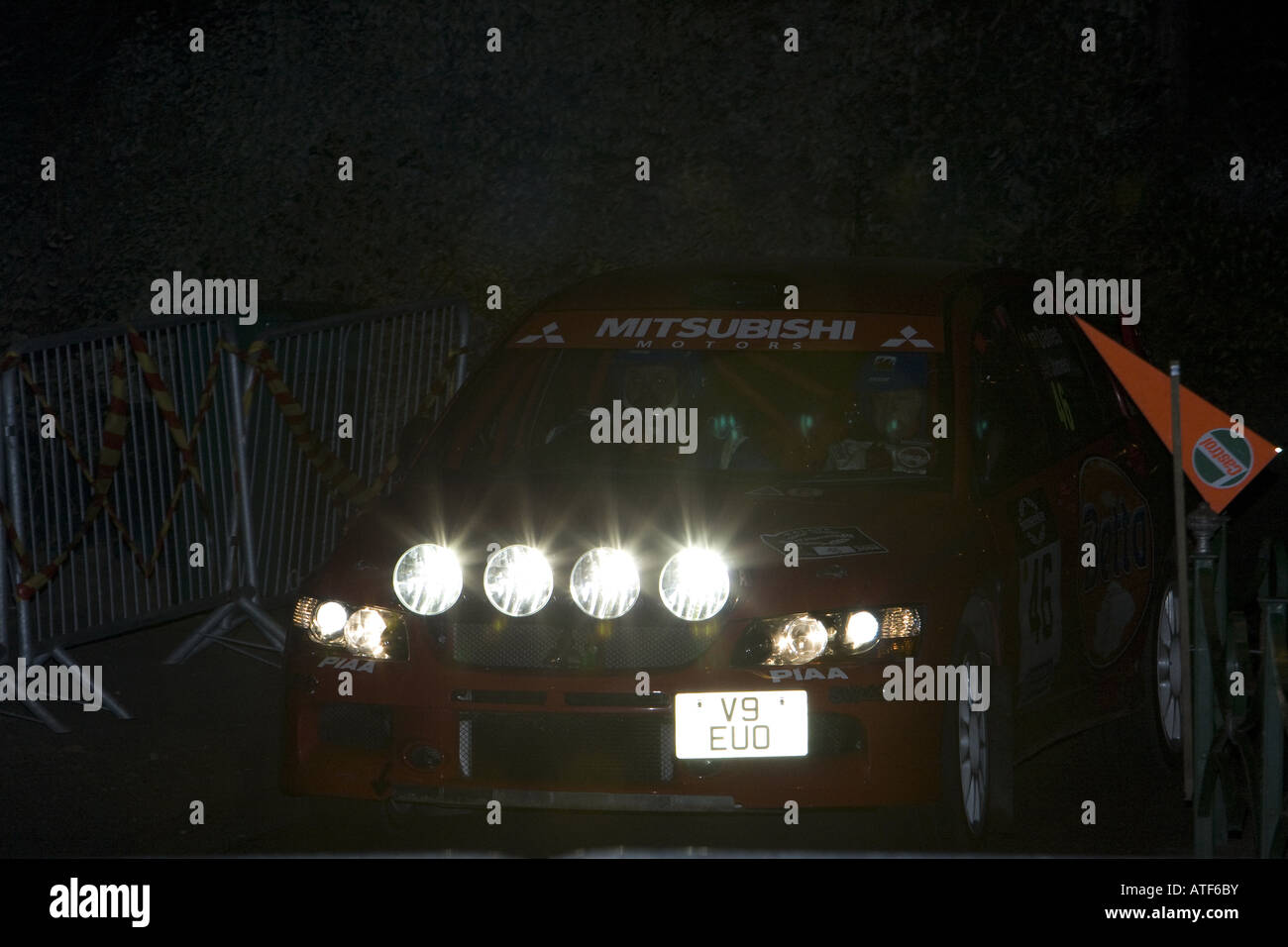 Rallye Sunseeker 2008 Pirelli MSA Gravel Rally Championship Stock Photo ...