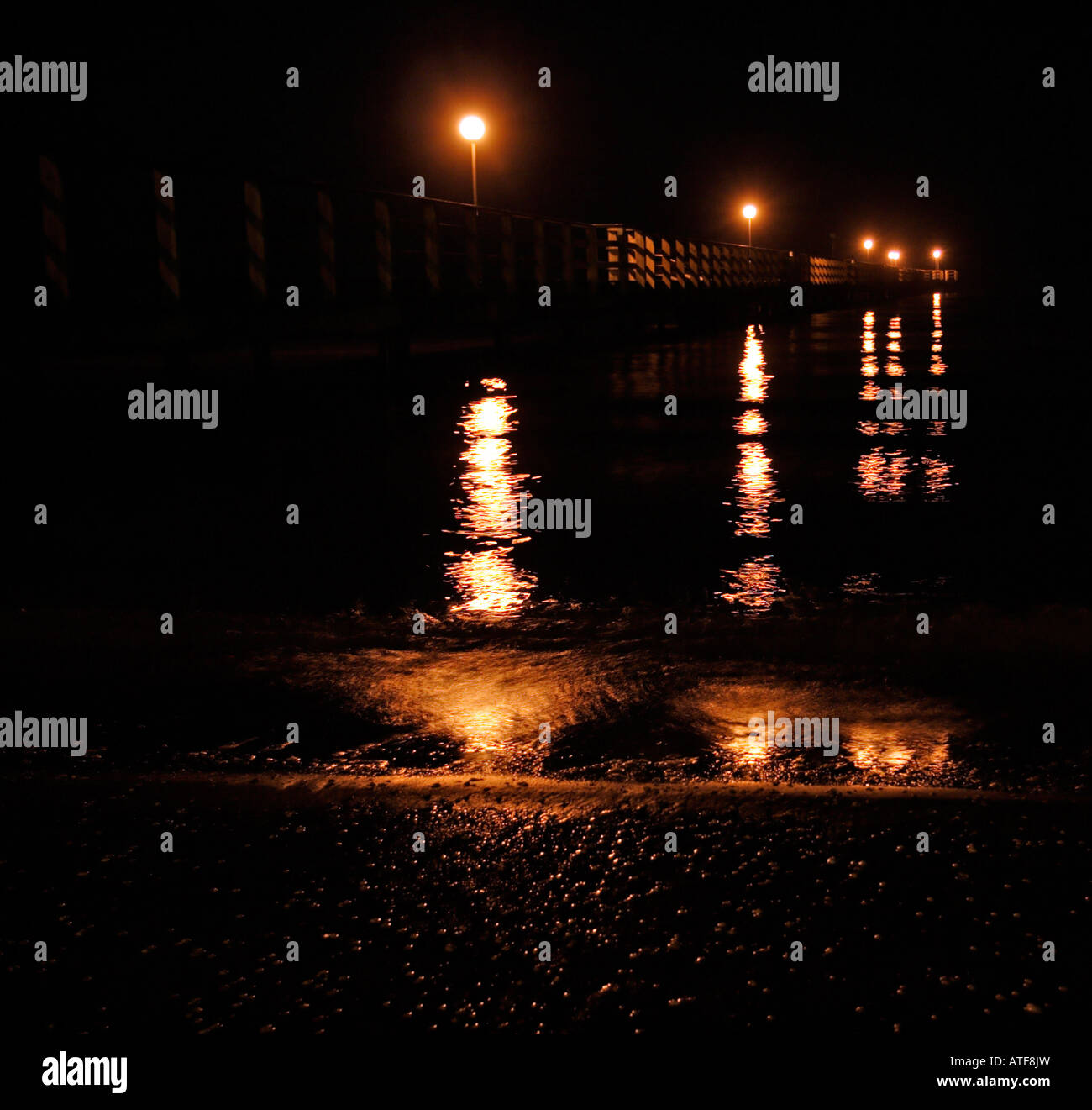 Black and white sand beaches at night hi-res stock photography and ...