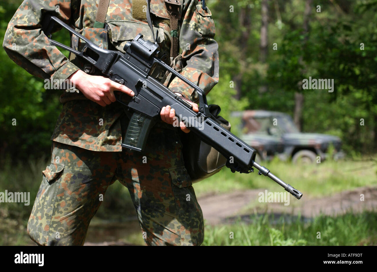 Field exercise of the German Armed Forces Stock Photo - Alamy