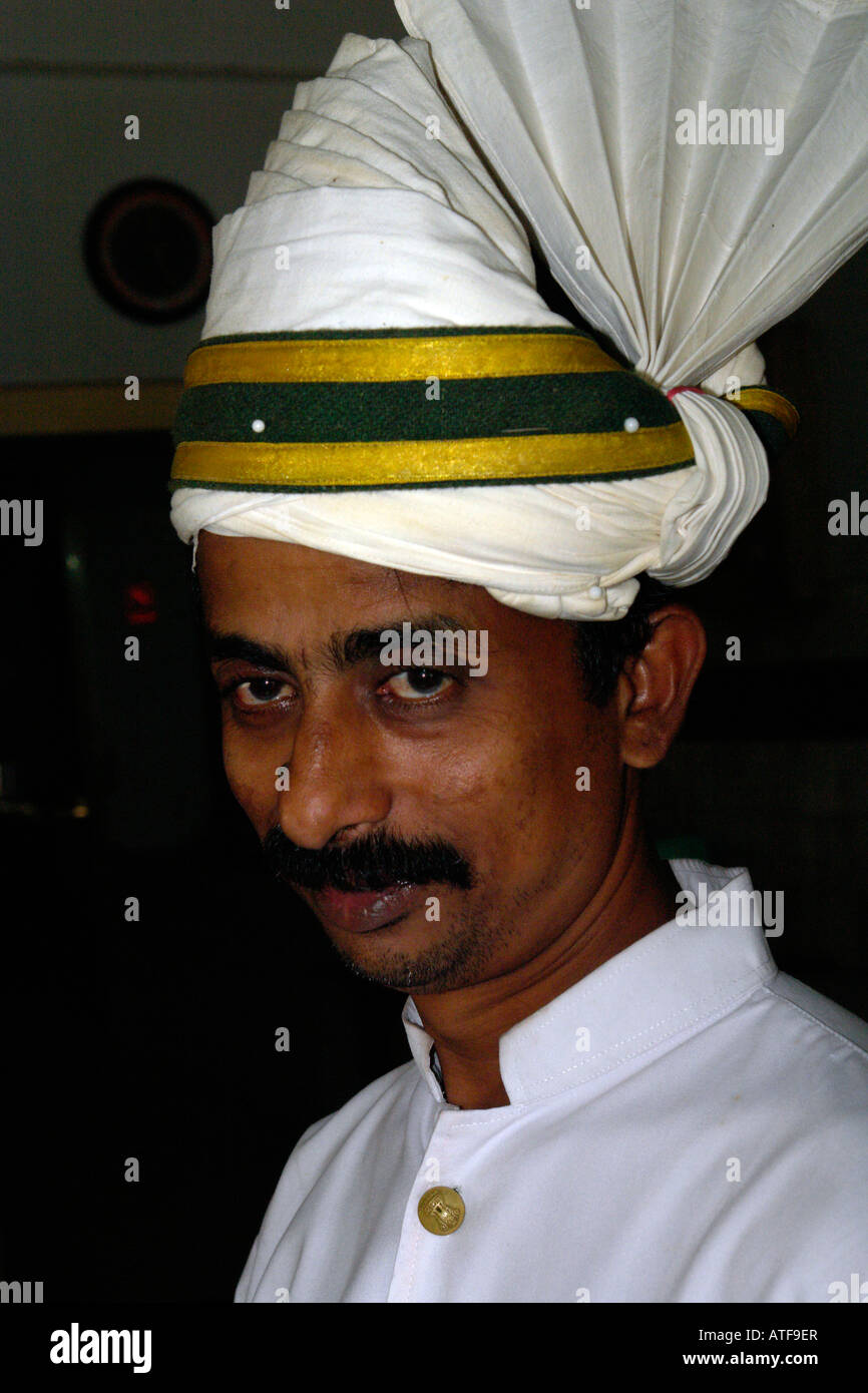 waiter in cafe in south india traditional clothes Stock Photo - Alamy