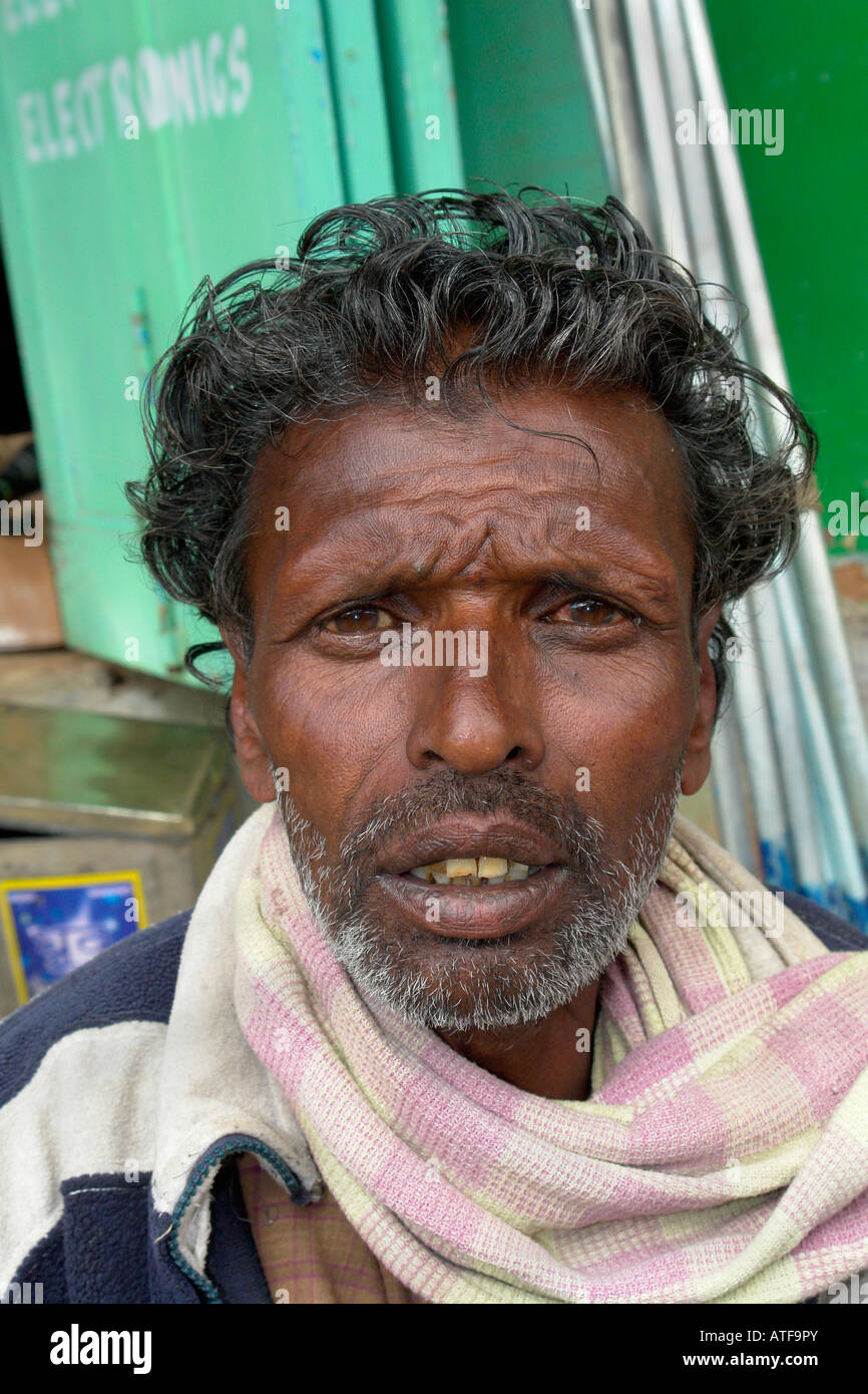 portrait of indian man at village market in ooty hill station south ...