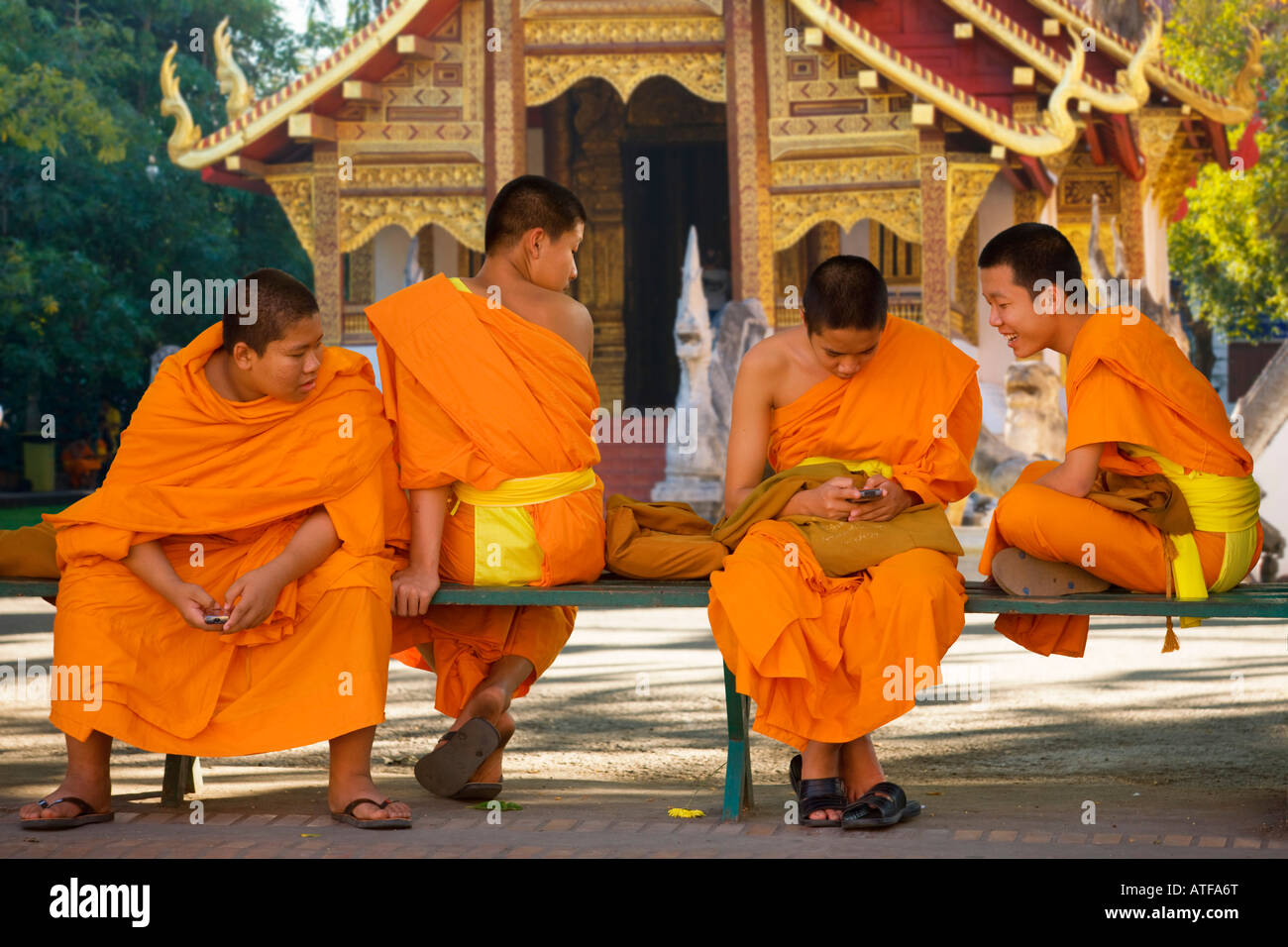 Novice and monk hi-res stock photography and images - Alamy