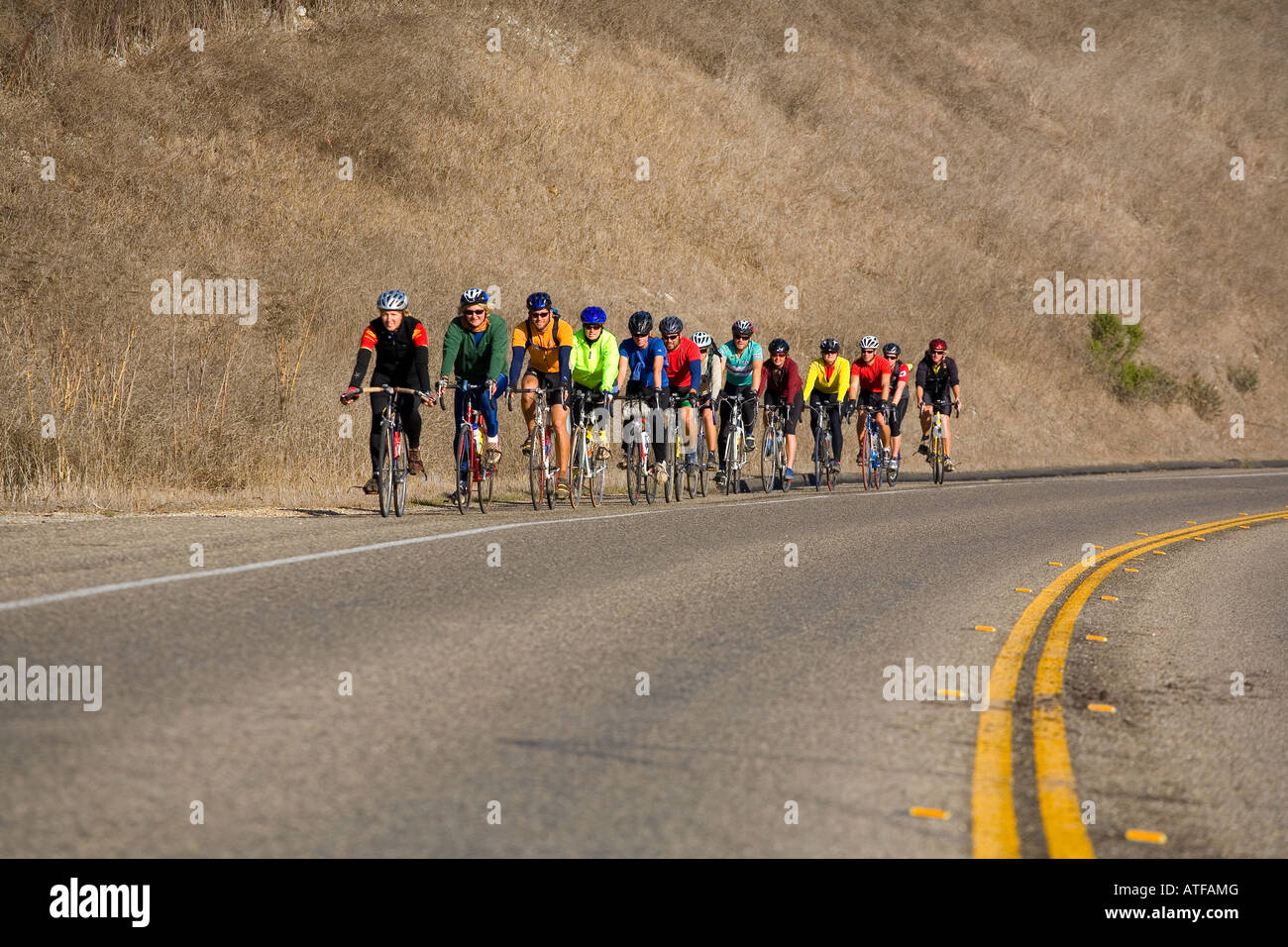 a group of cyclists Stock Photo - Alamy