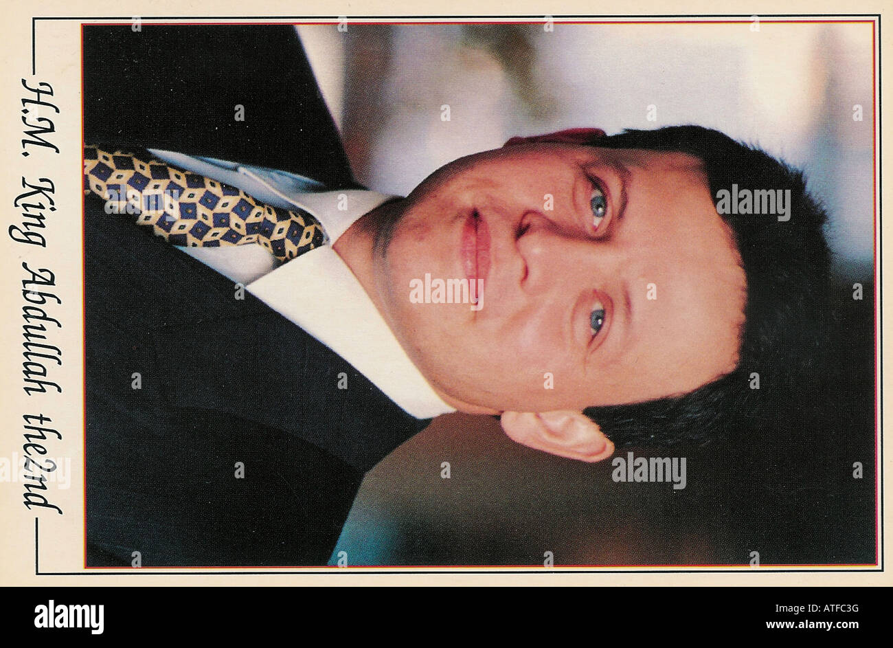 Jordanian monarch king abdullah hi-res stock photography and images - Alamy