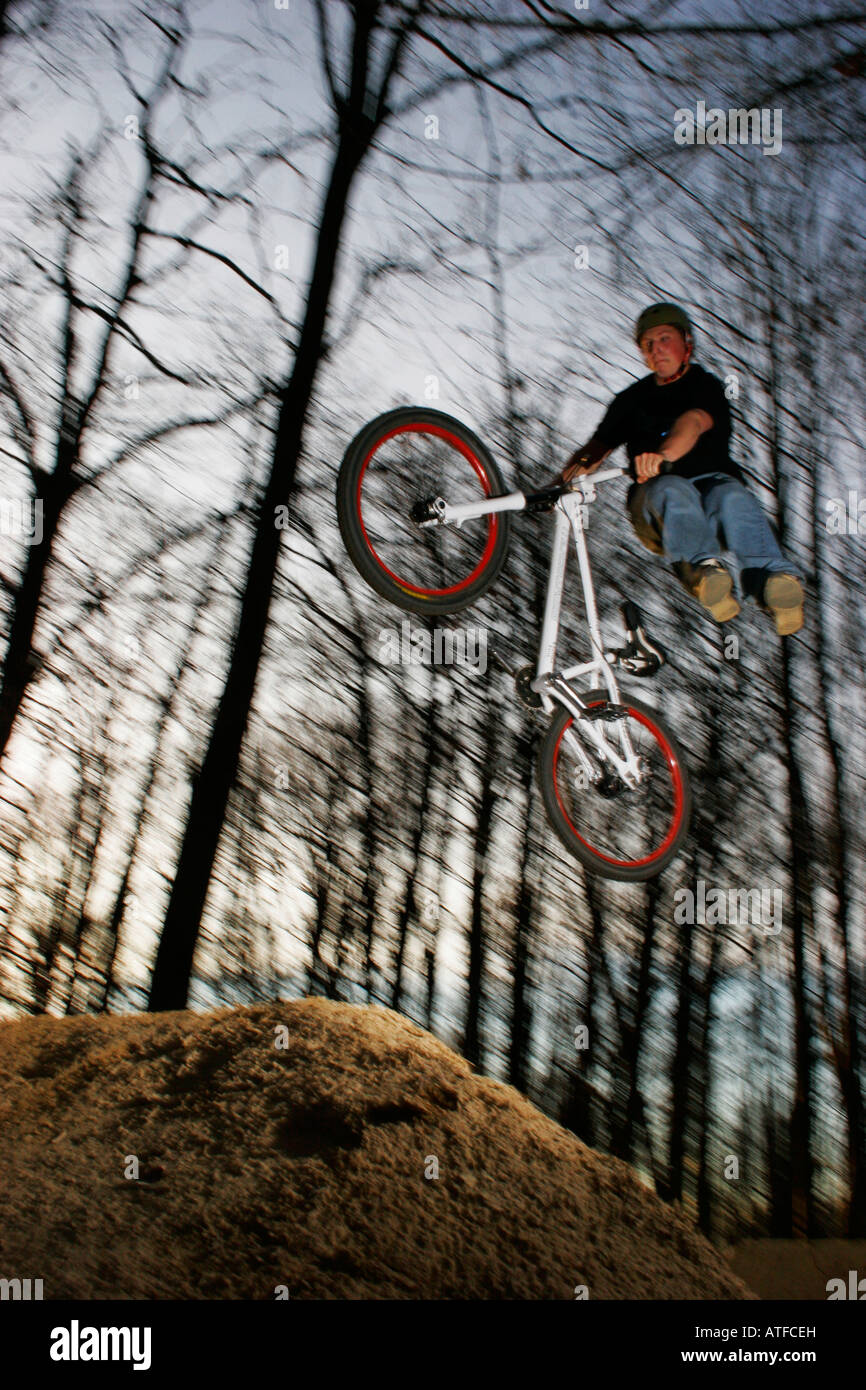 mtb dirt jump Stock Photo - Alamy