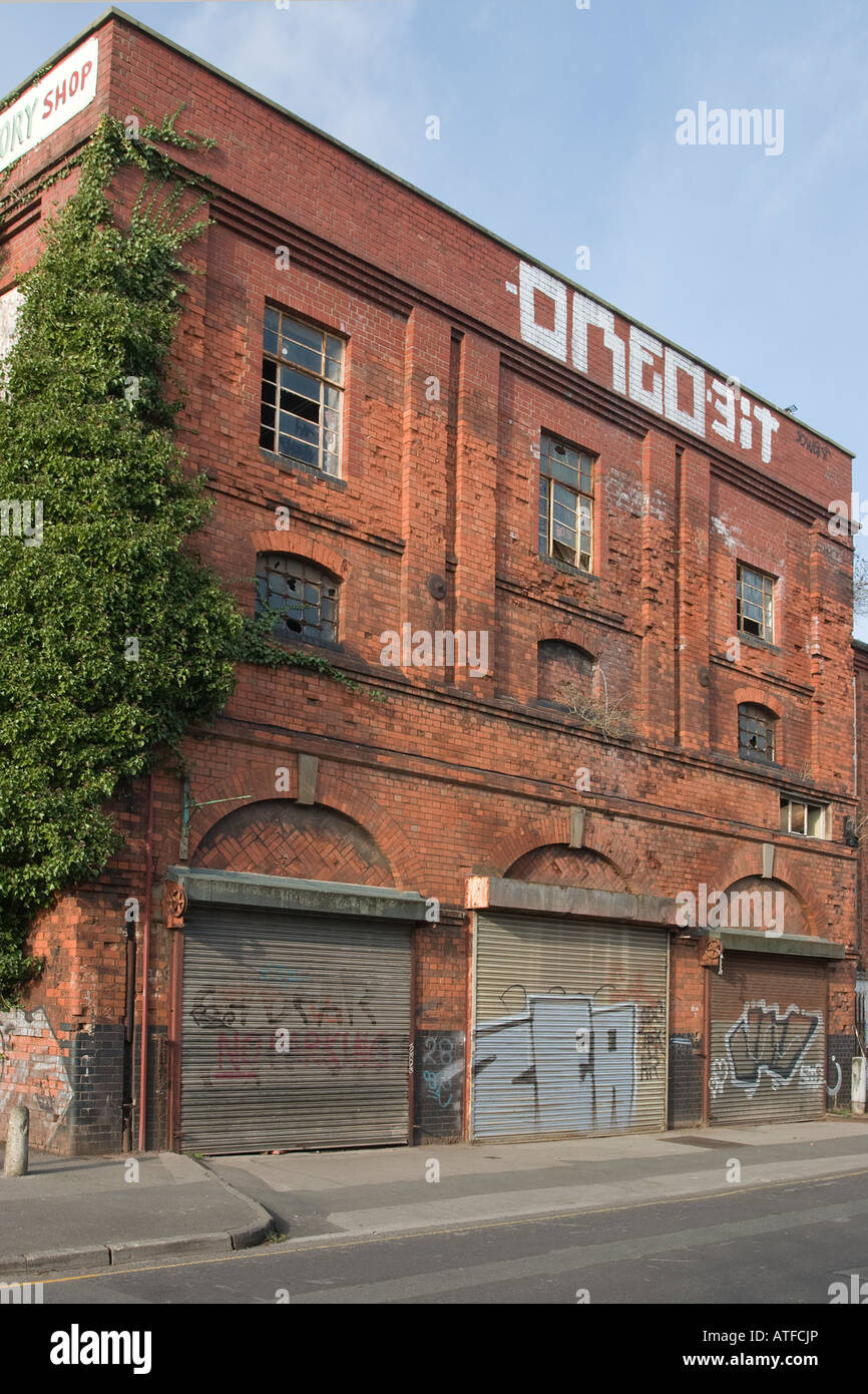 Derelict Industrial Building in the Dock Area of Bristol Stock Photo ...