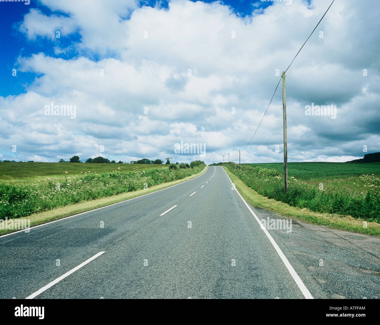 A country road Stock Photo - Alamy