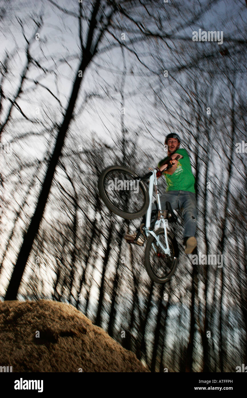 mtb dirt jump Stock Photo - Alamy