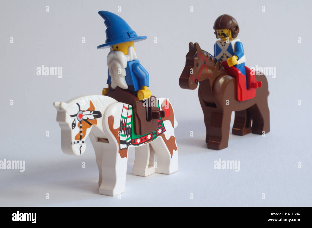 Lego horse riders blocks hi-res stock photography and images - Alamy