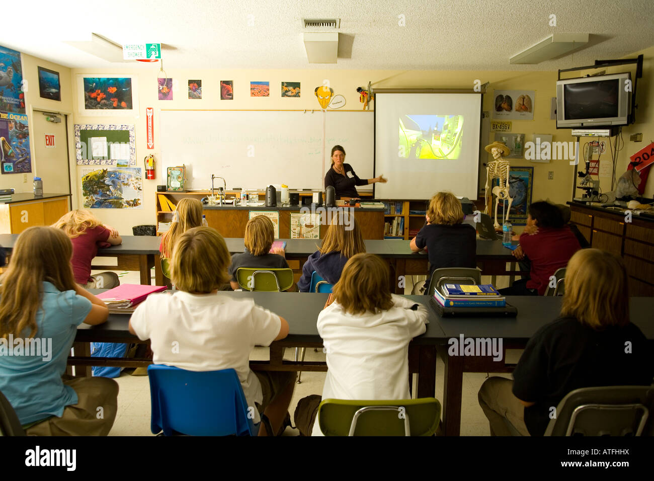 Class picture high school hi-res stock photography and images - Alamy