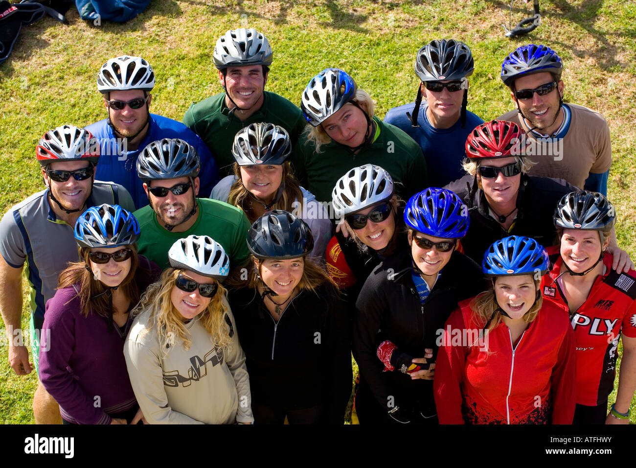 a group of cyclists Stock Photo - Alamy