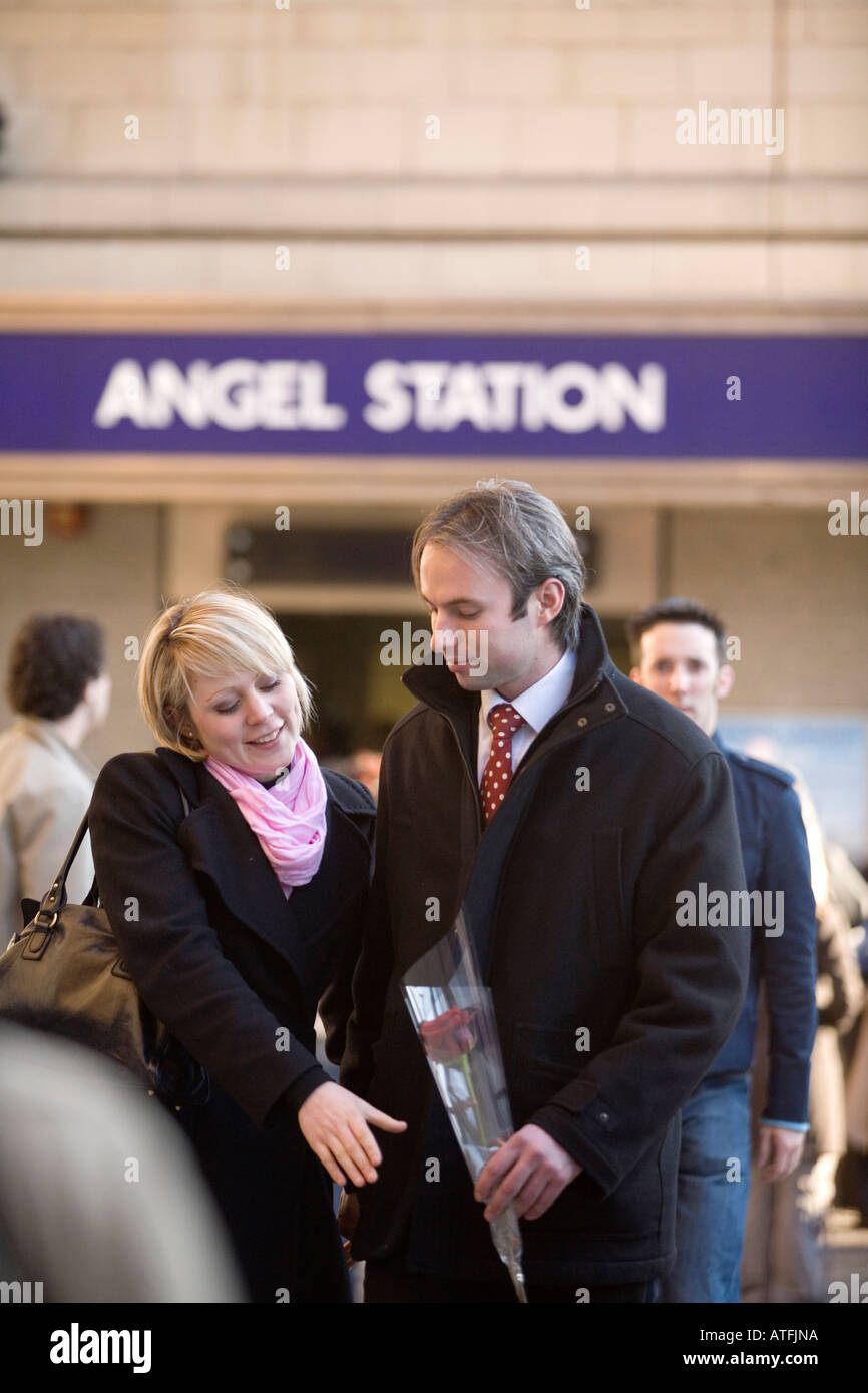 Angel station london hi-res stock photography and images - Alamy