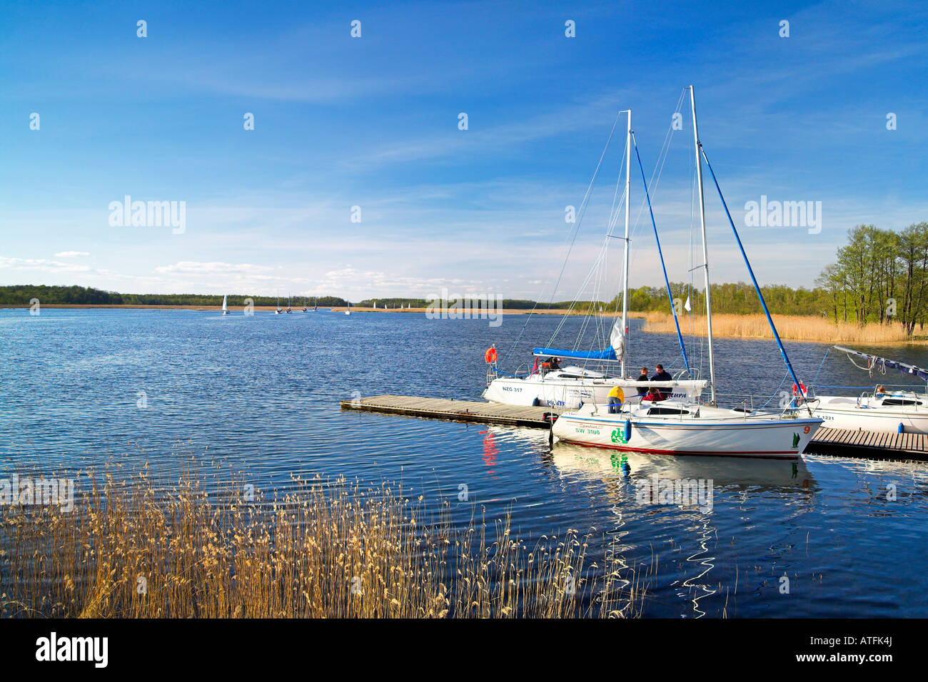 Mazury Lake District Poland Europe Stock Photo - Alamy