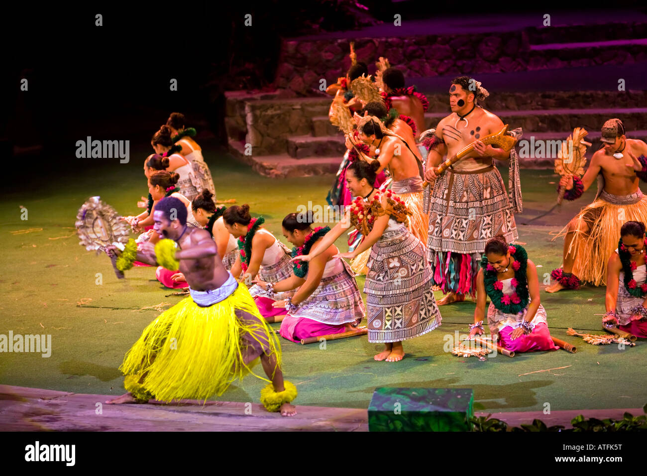 PCC Warrior dance colorful outfits Stock Photo - Alamy