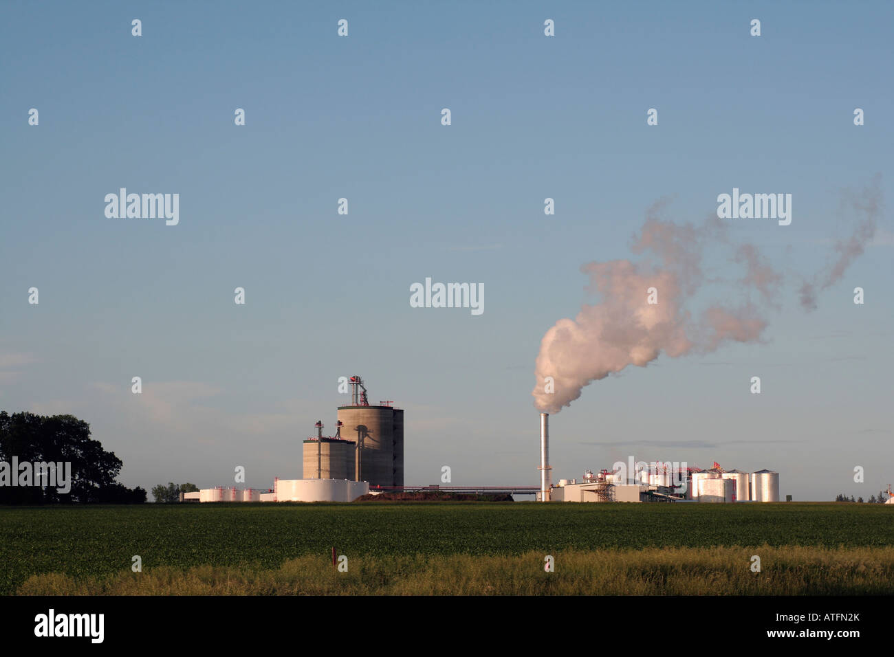 Fairbank Iowa Ethanol Plant Stock Photo - Alamy