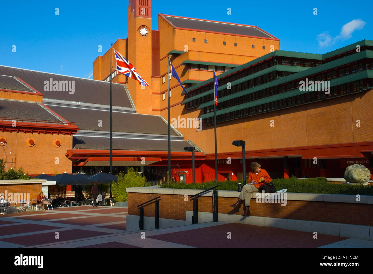British Library exterior in Kings Cross London England UK Stock Photo ...