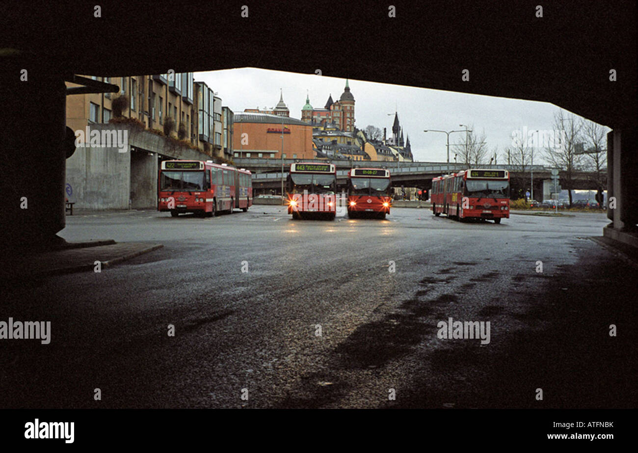 Bus stop stockholm sweden hi-res stock photography and images - Alamy