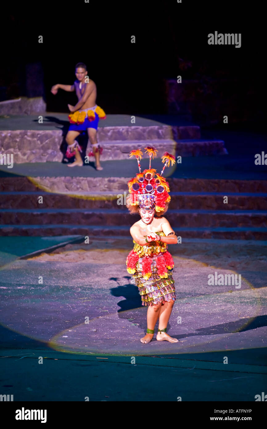 PCC Hawaiian dancer on stage Stock Photo - Alamy