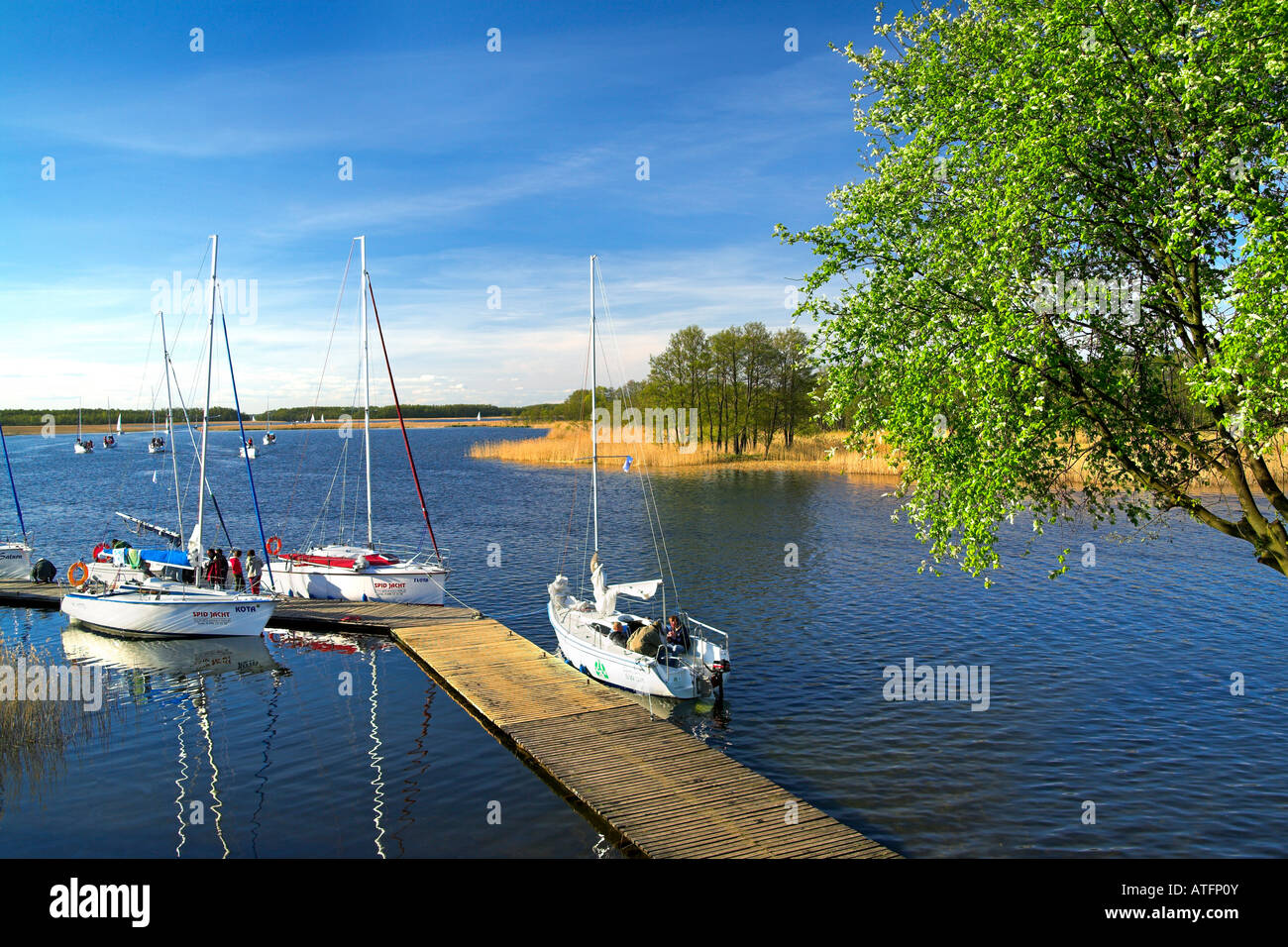 Mazury Lake District Poland Europe Stock Photo - Alamy