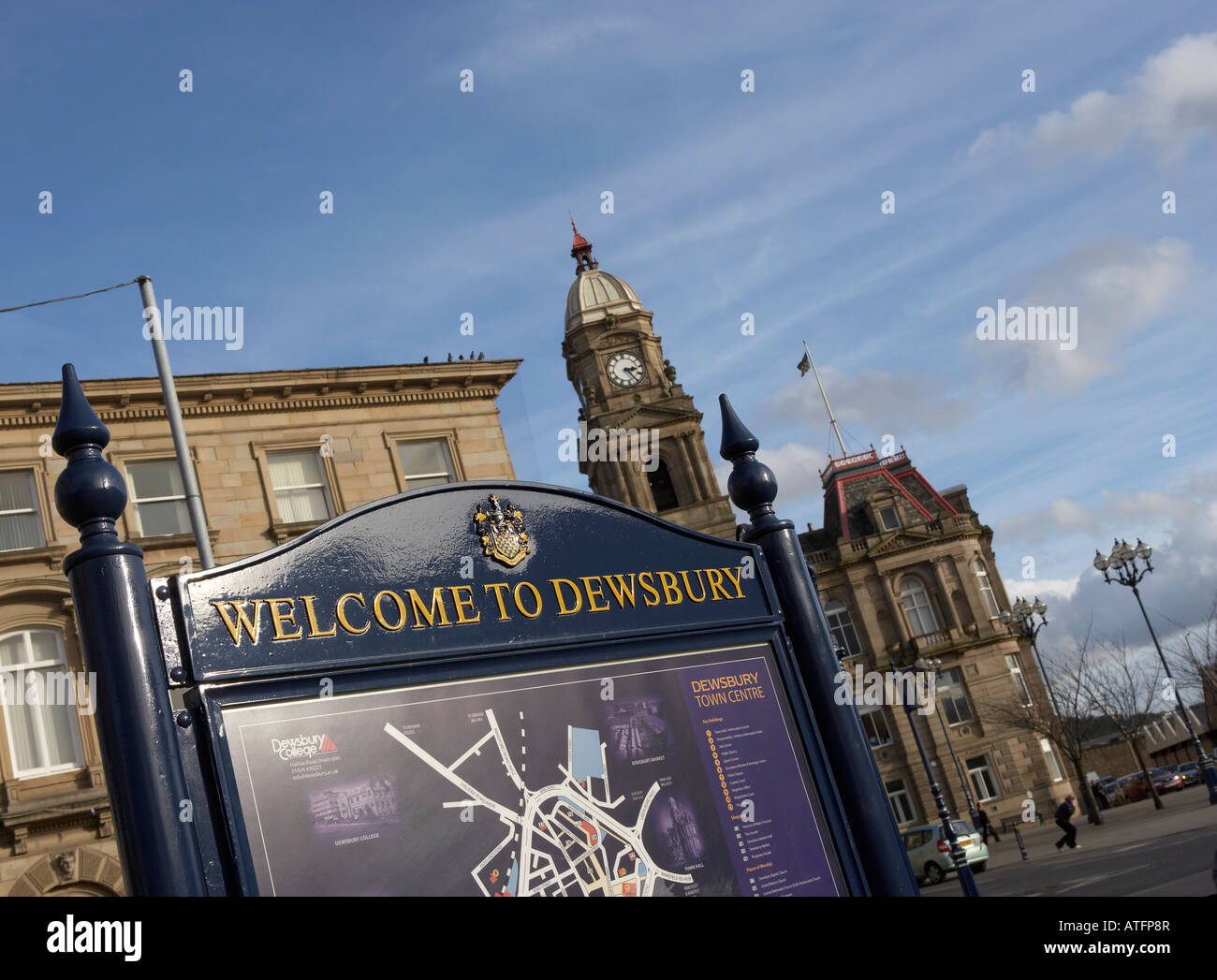 Town centre map hi-res stock photography and images - Alamy
