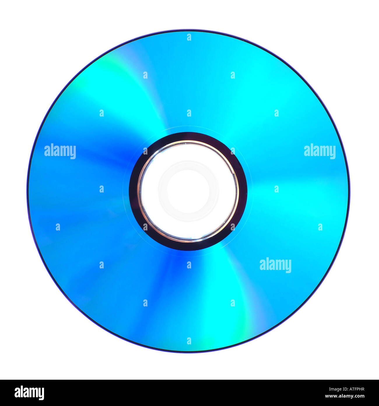 Photo of a Blue Ray Disc Isolated on white background Stock Photo - Alamy