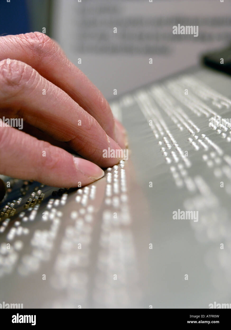 Tactile reading system hi-res stock photography and images - Alamy