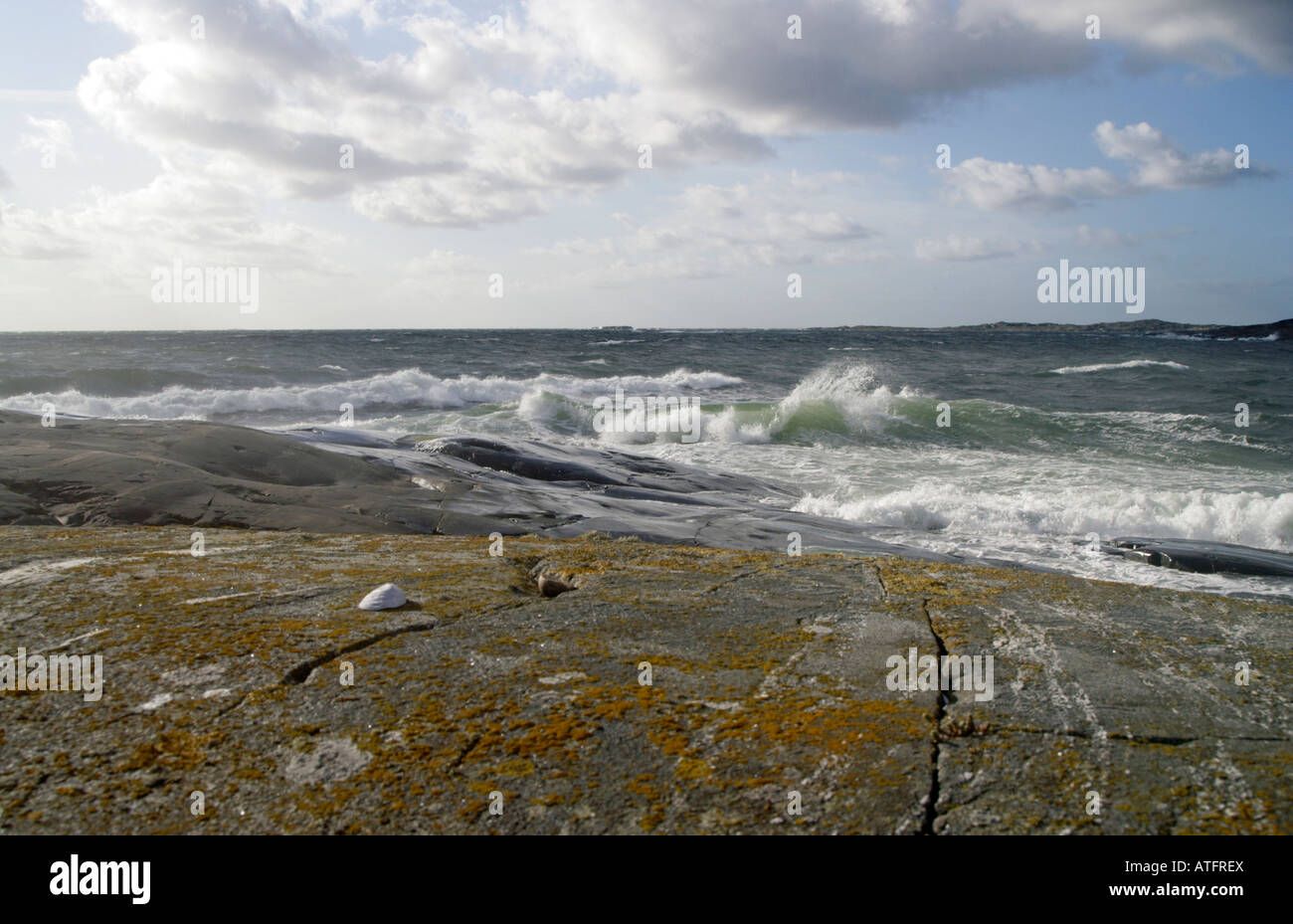 Gale over the sea Stock Photo - Alamy