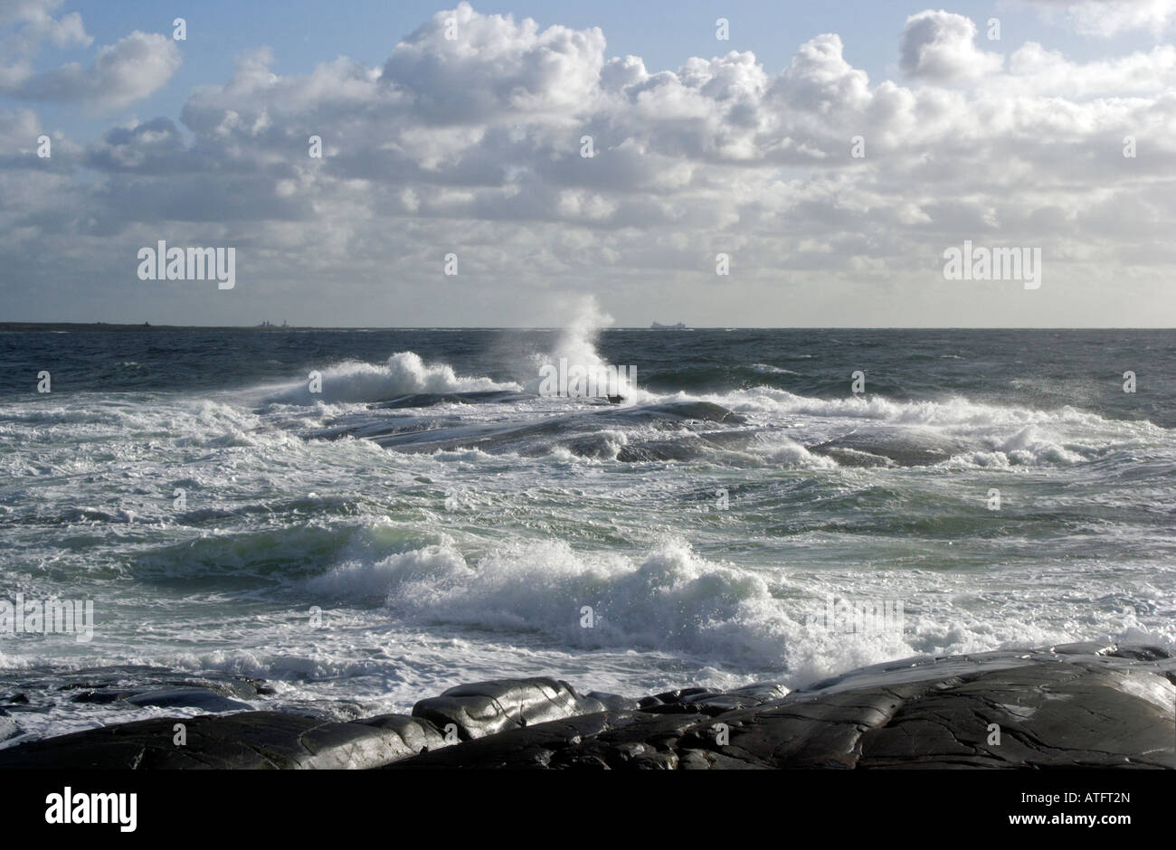 Gale over the sea Stock Photo - Alamy