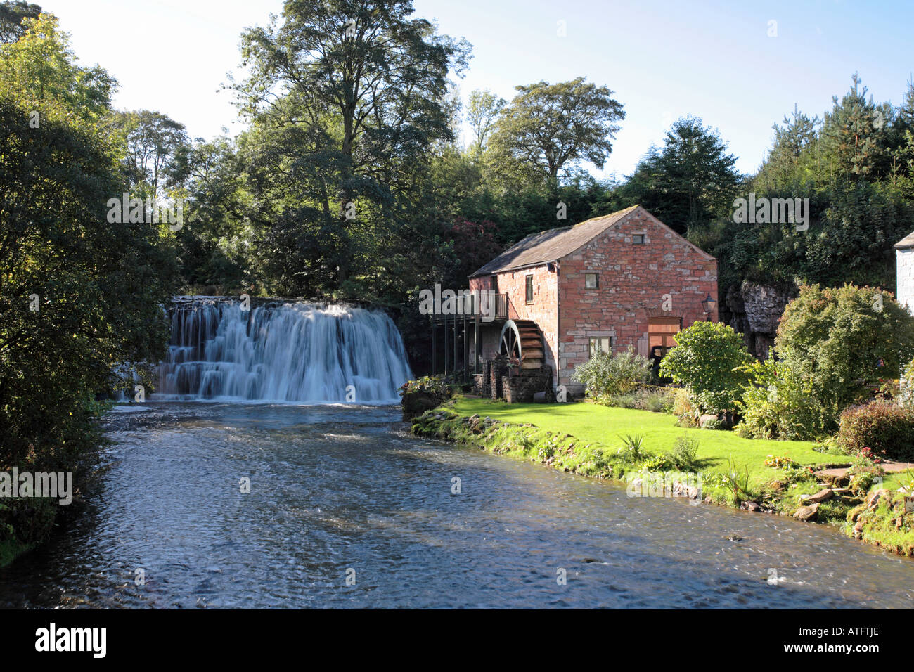 Rutter Falls, Appleby, Cumbria, watermill converted to domestic home ...