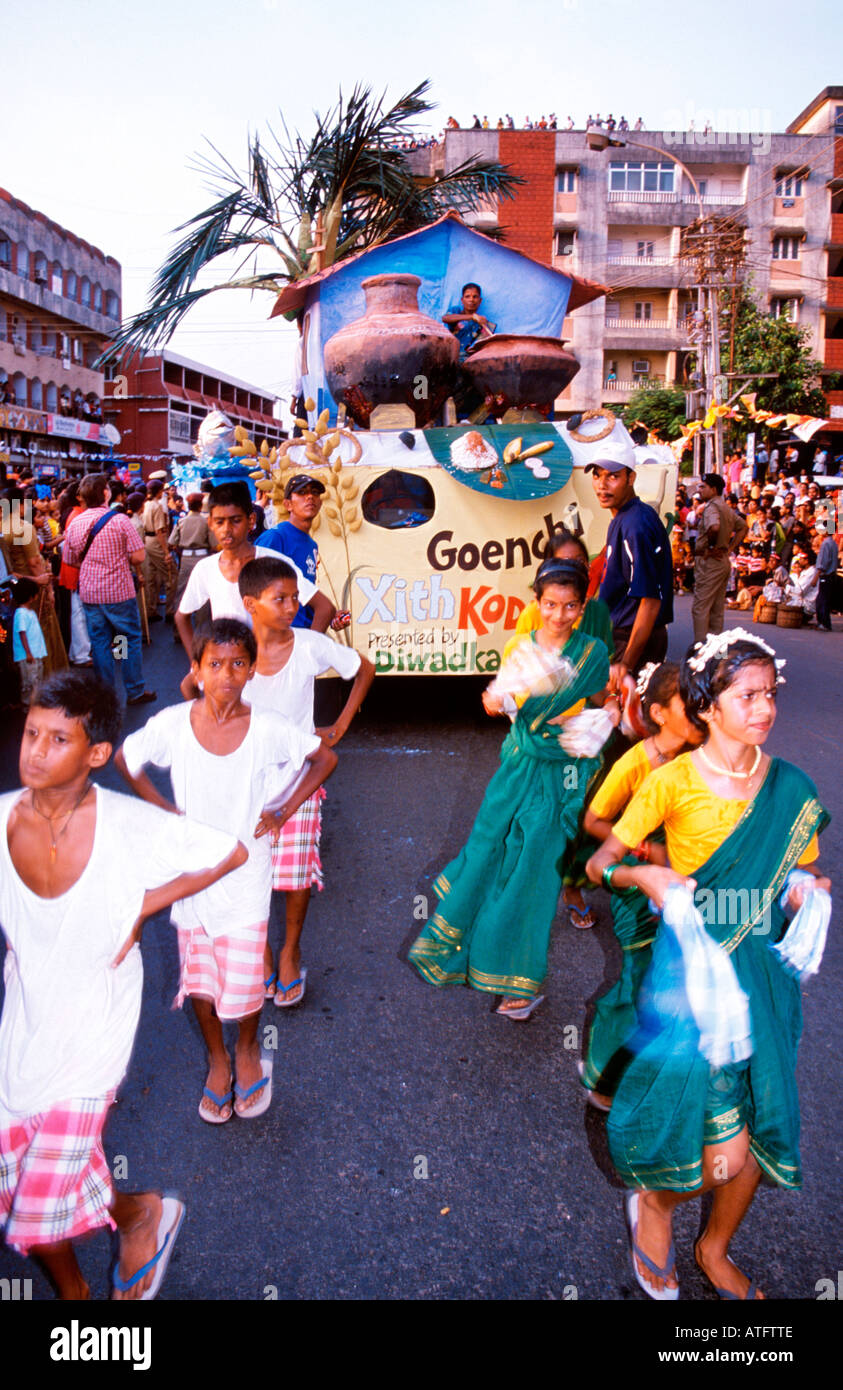 Goa carnival festival hi-res stock photography and images - Alamy
