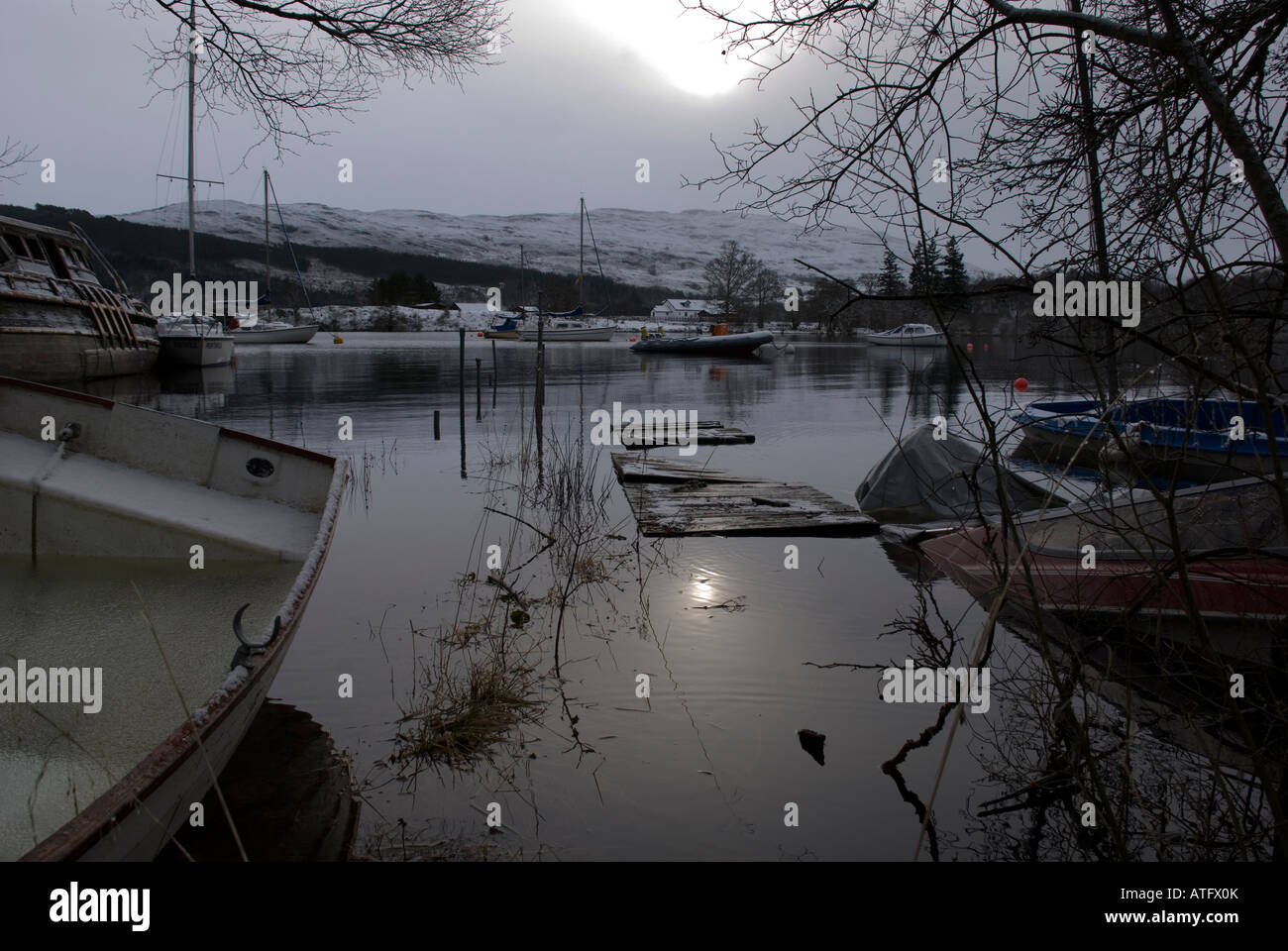 Cherry Island, Loch Ness, Fort Augustus, Inverness-shire Stock Photo ...