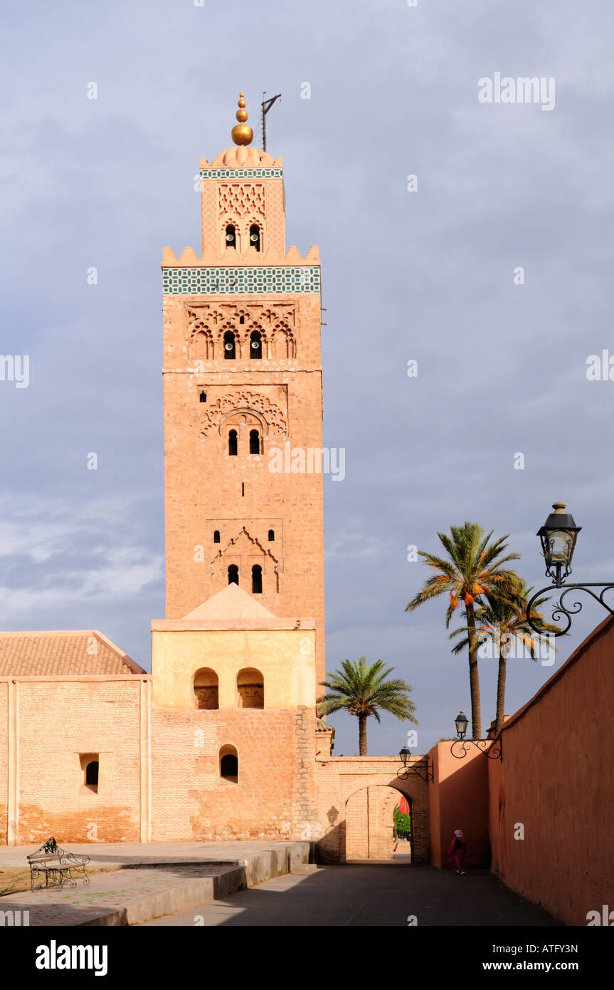 Koutoubia Mosque, Marrakech Morocco Stock Photo - Alamy