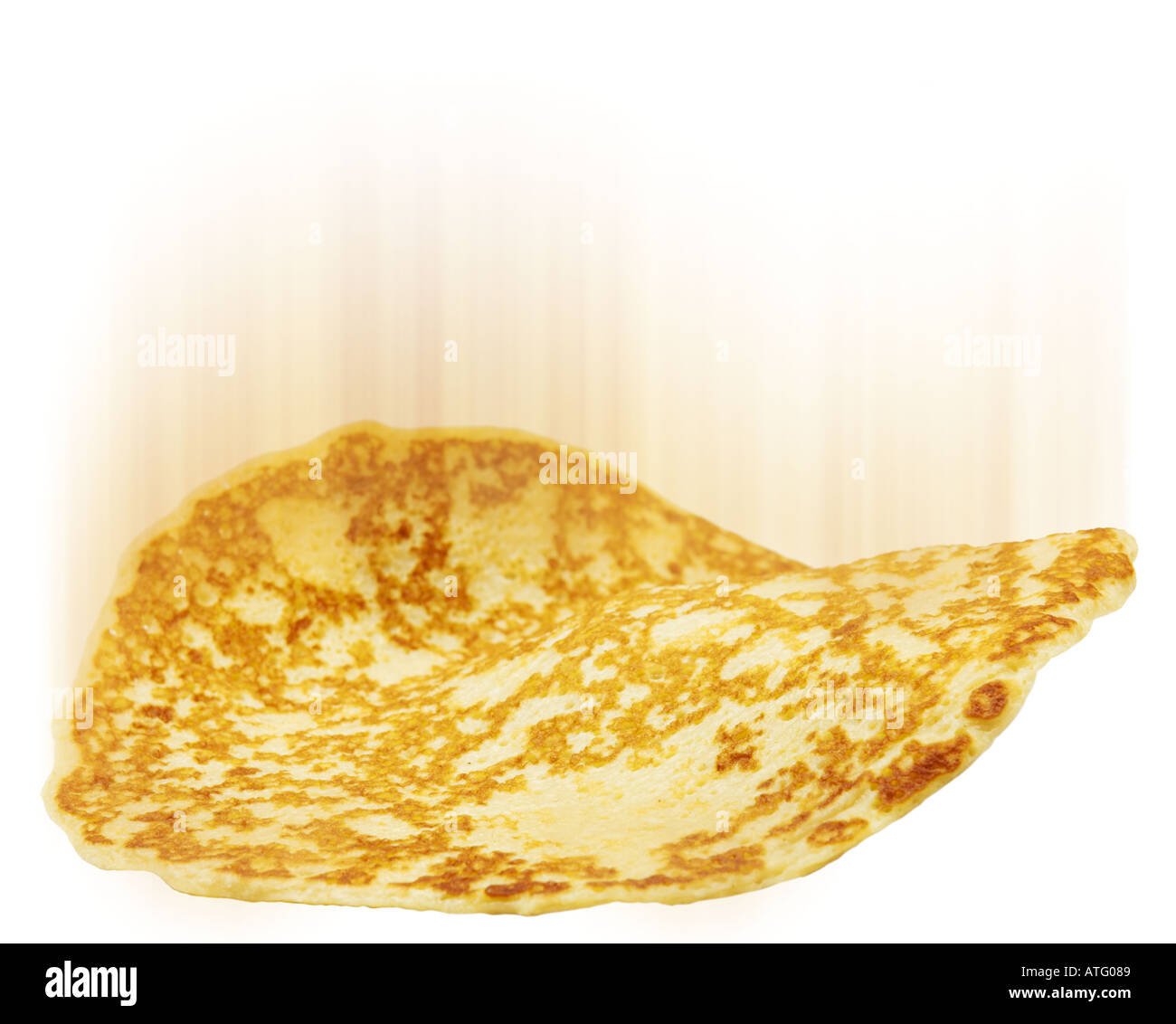 Pancake Falling Downwards Stock Photo - Alamy