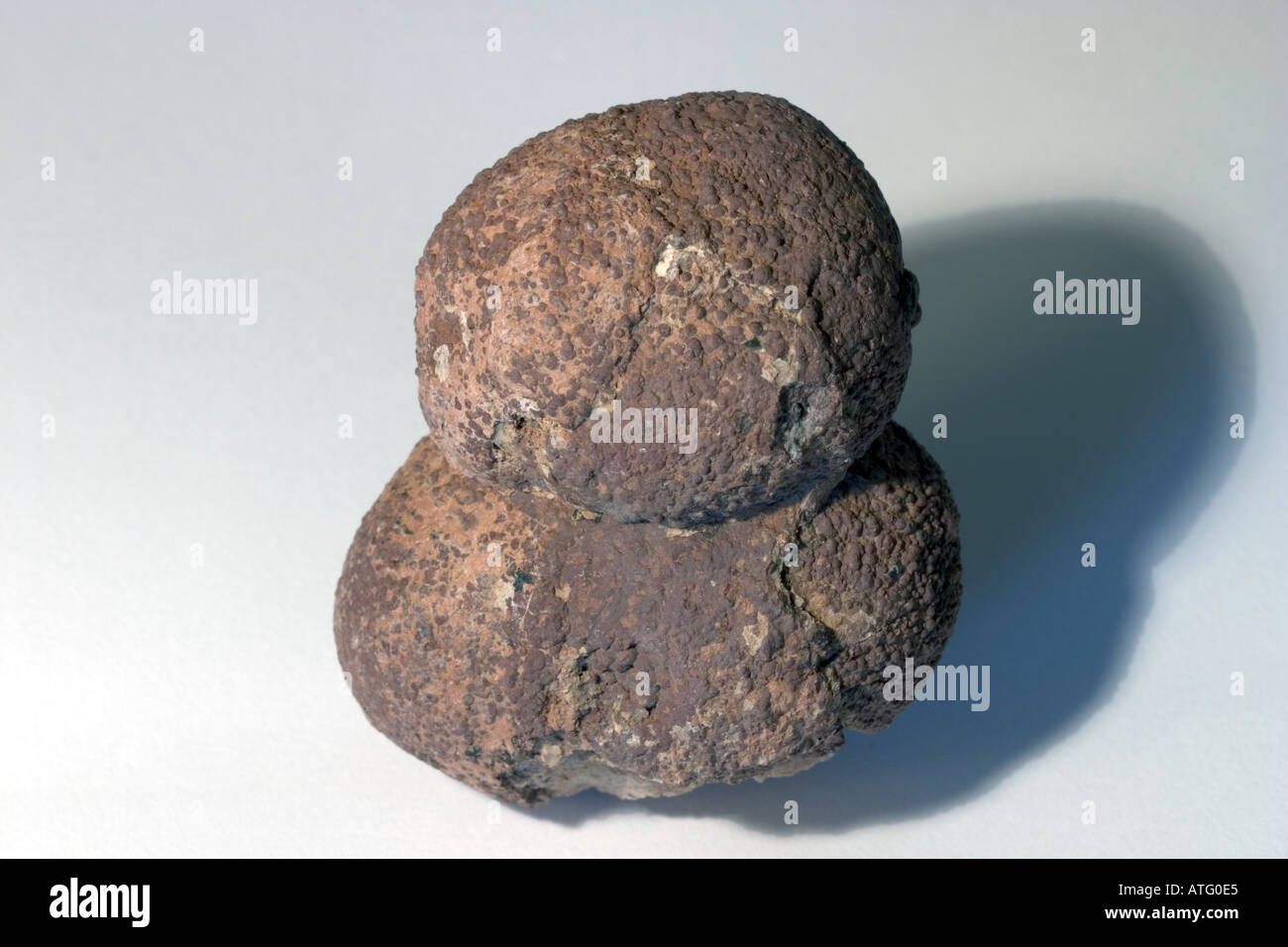 Unsliced agate bearing rock Stock Photo - Alamy